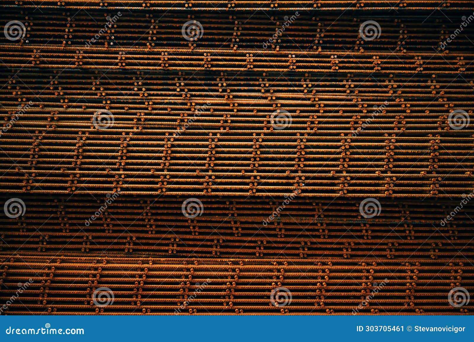 Rebar Stack, Reinforced Steel Bars at Construction Site Stock Image ...