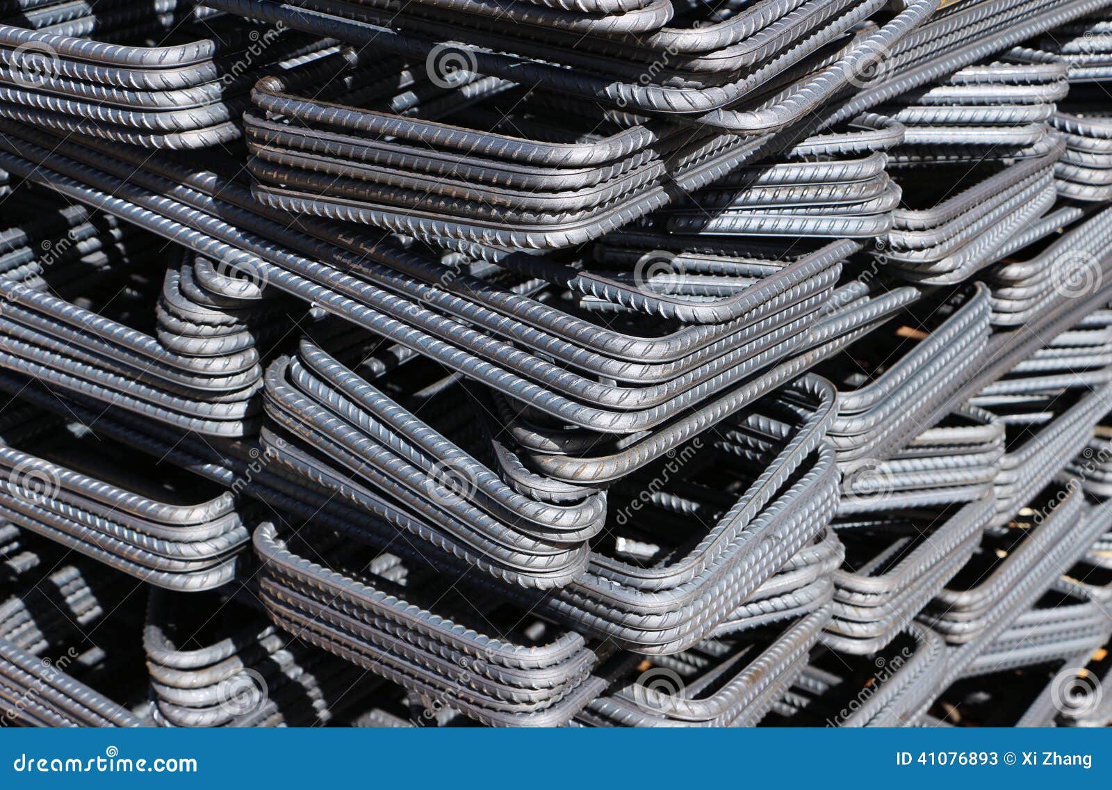 Rebar stock image. Image of building, construction, concrete - 41076893