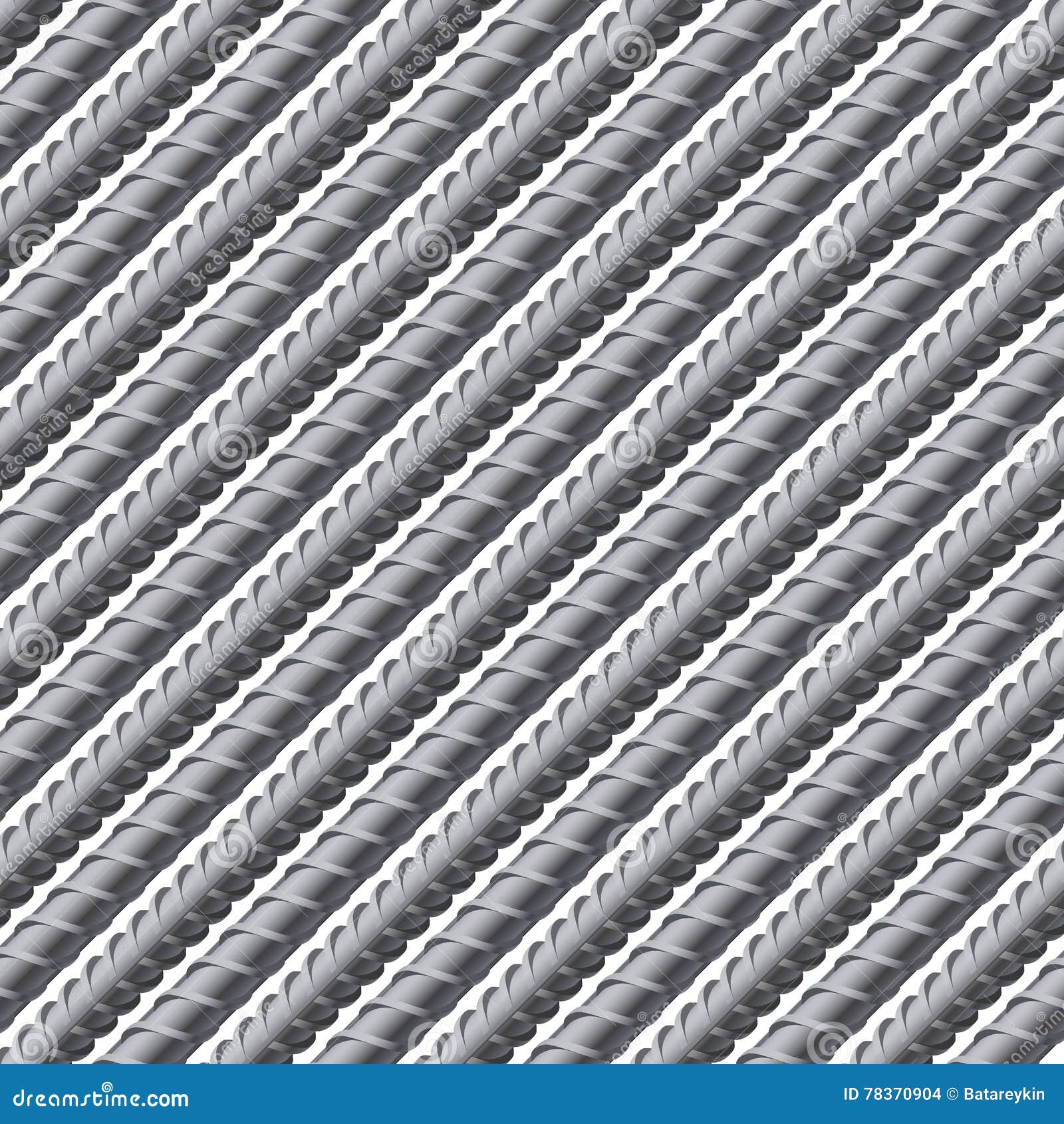 Rebars, Reinforcement Steel. Armature. Cartoon Vector | CartoonDealer ...