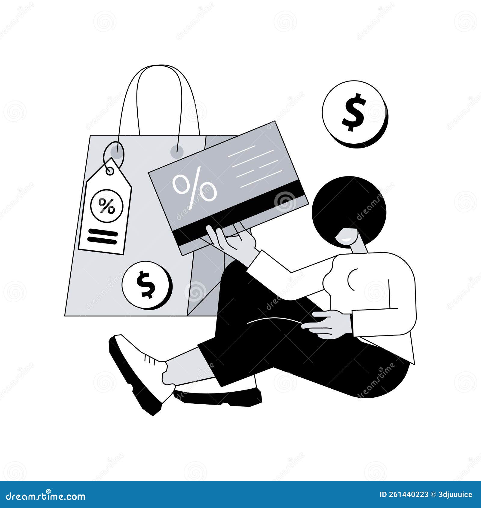 Rebate Program Abstract Concept Vector Illustration. Stock Vector ...