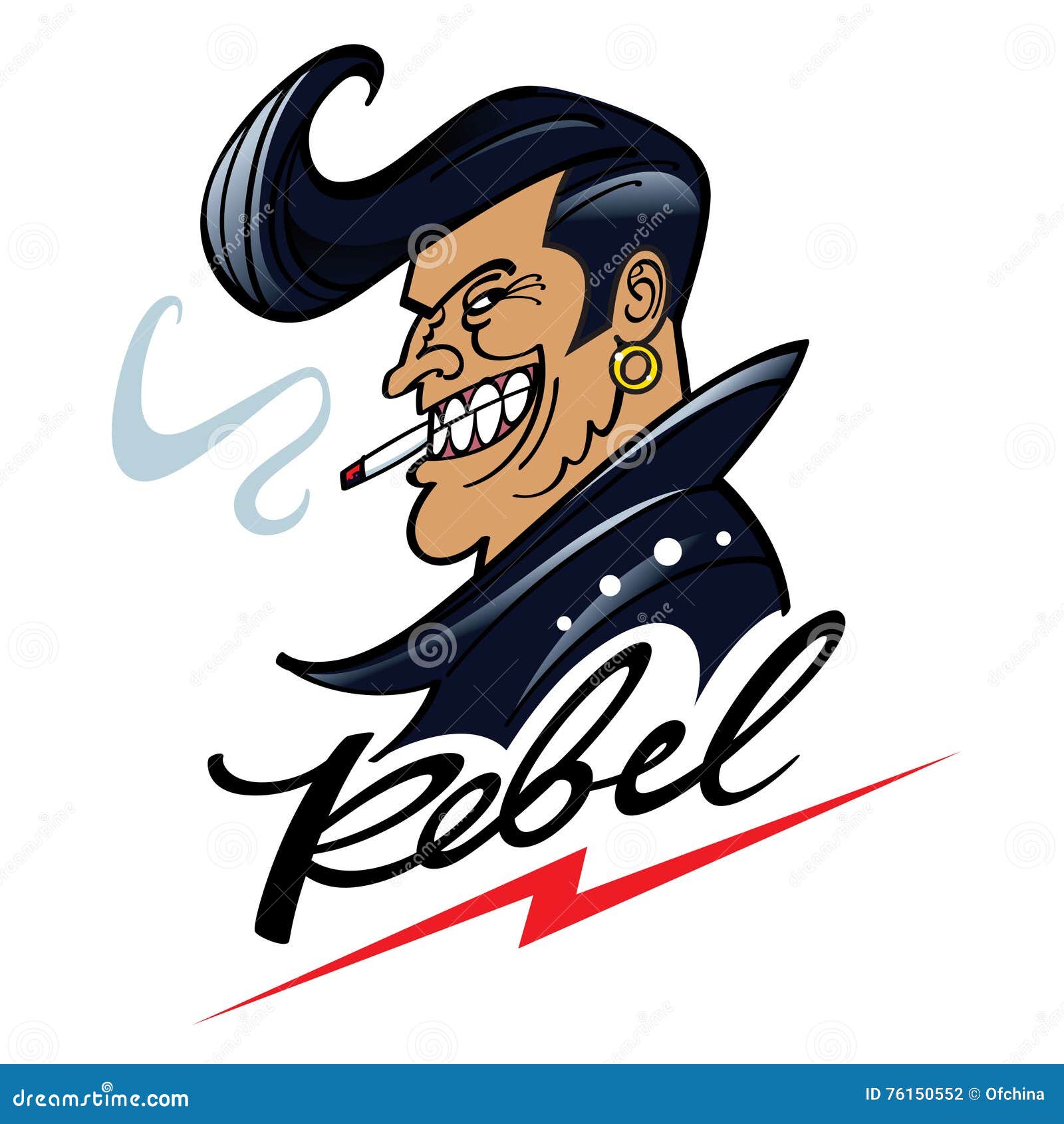 Rebel vector illustratie. Illustration of vector, jasje - 76150552
