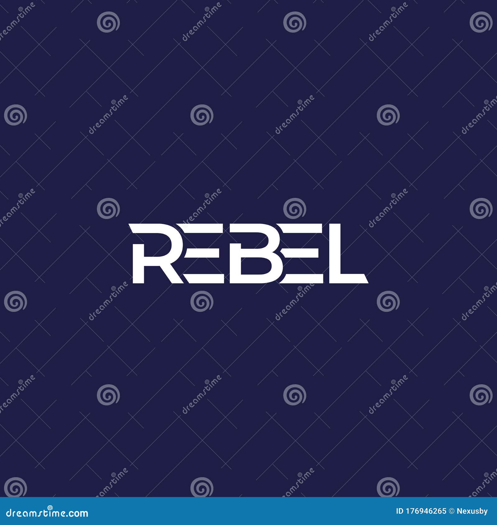 Rebel logo design stock illustration. Illustration of protest - 176946265
