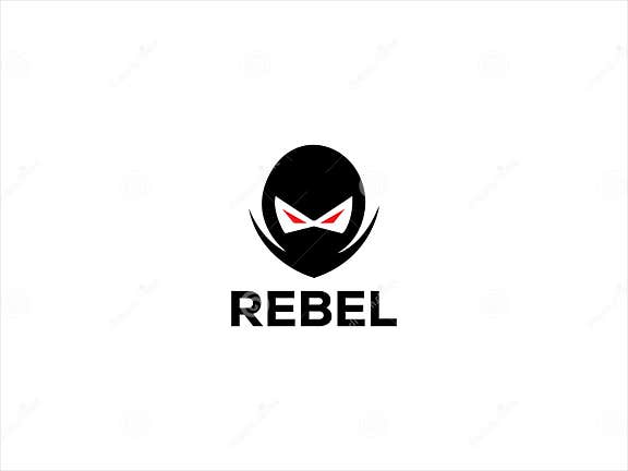 Rebel Logo Design,creative Rebel Logo Stock Vector - Illustration of ...