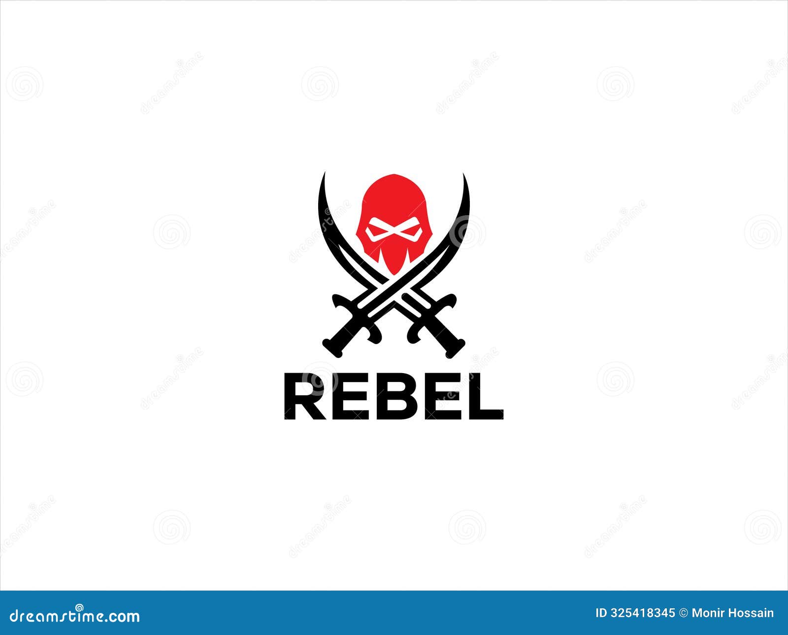 Rebel Logo Design,creative Rebel Logo Vector Illustration ...