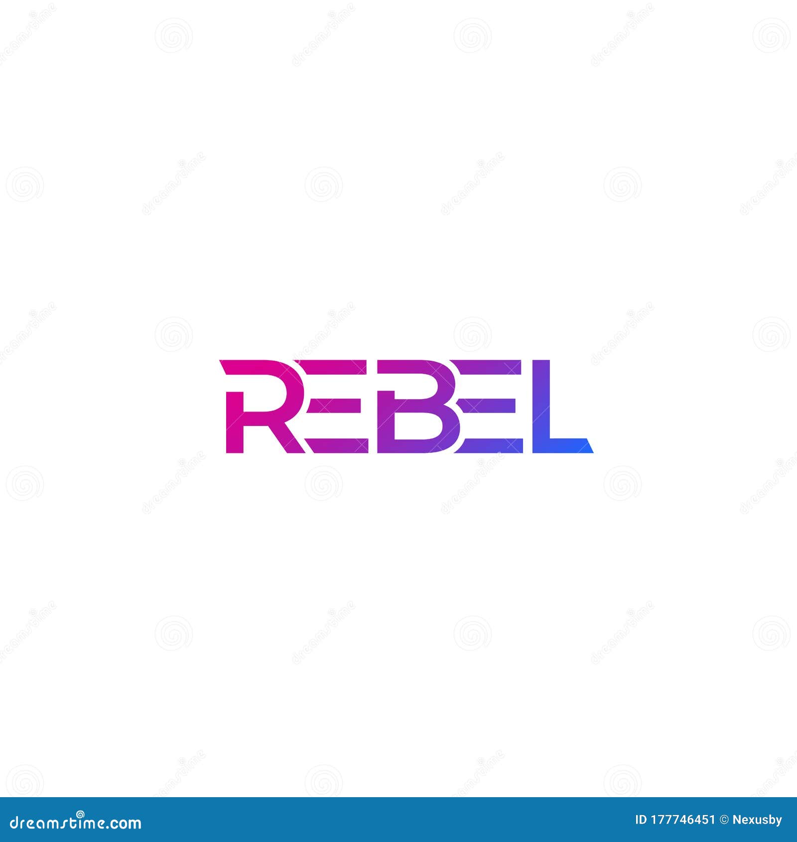 Rebel logo, modern design stock vector. Illustration of rebellion ...