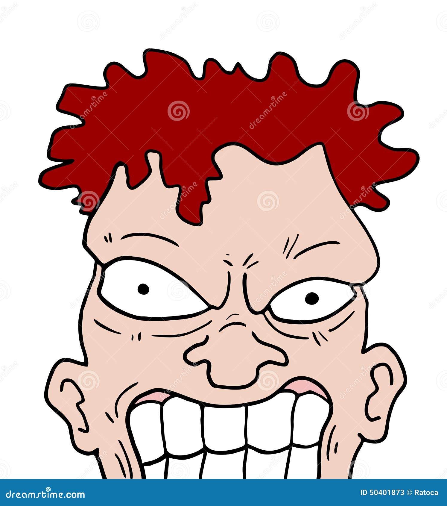 Rebel man stock vector. Illustration of character, cartoon - 50401873