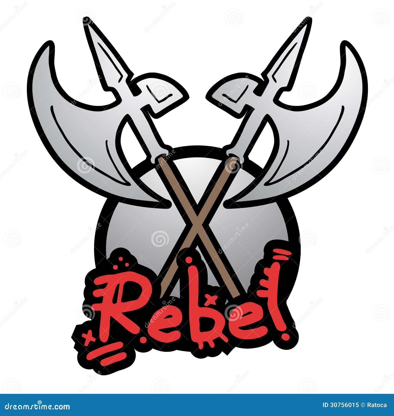 Medieval Rebel And Archer Royalty-Free Stock Photo | CartoonDealer.com ...