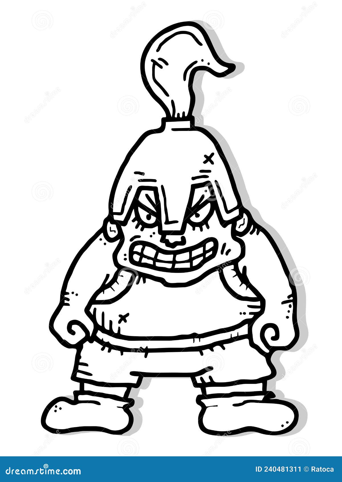 Medieval Rebel And Archer Royalty-Free Stock Photo | CartoonDealer.com ...