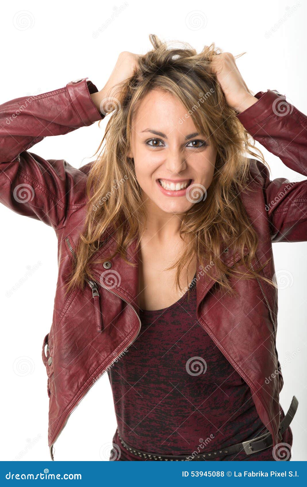 Rebel stock photo. Image of caucasian, casual, attractive - 53945088