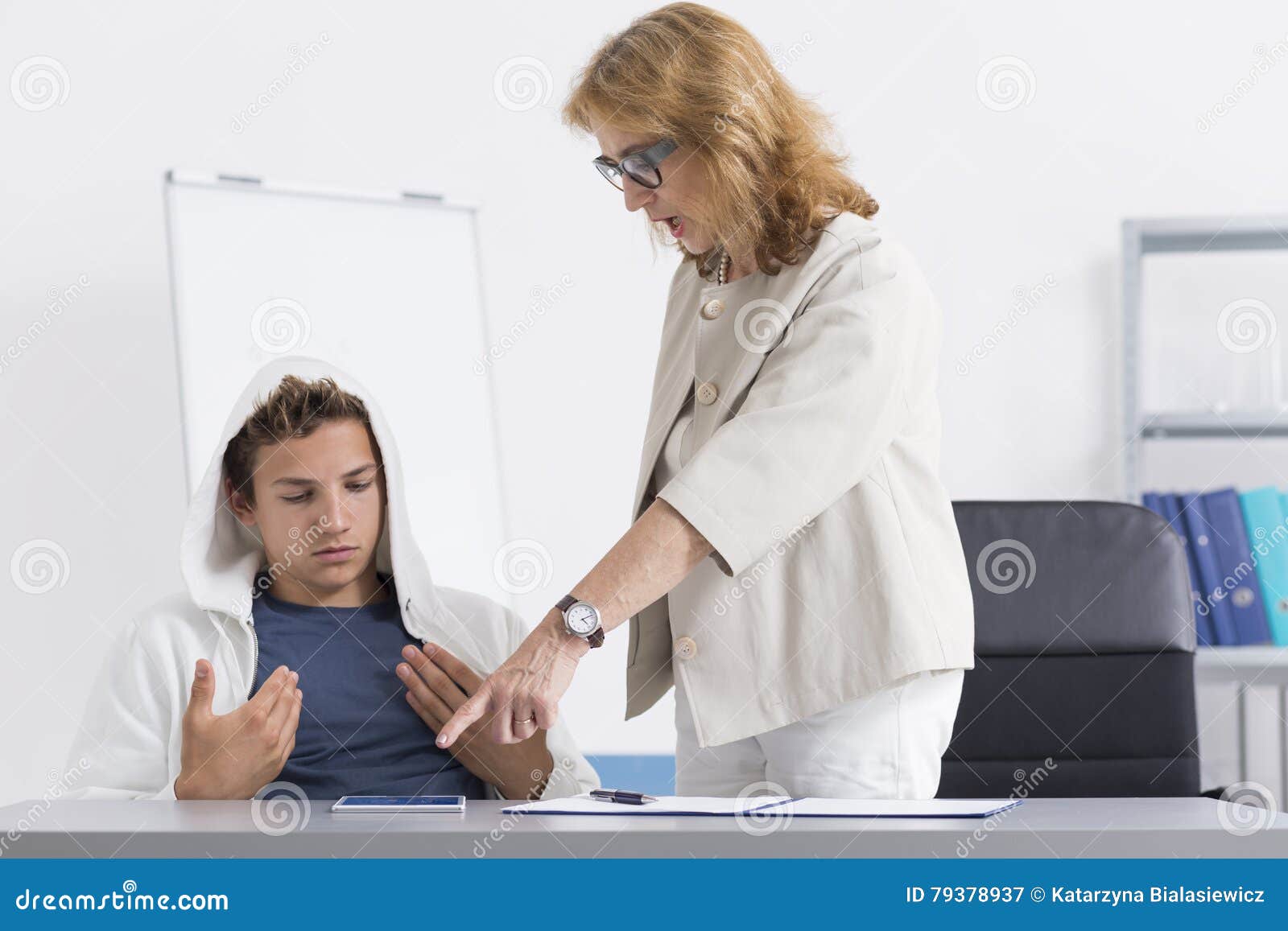 Rebel Student With Learning Difficulties Royalty-Free Stock Photography ...