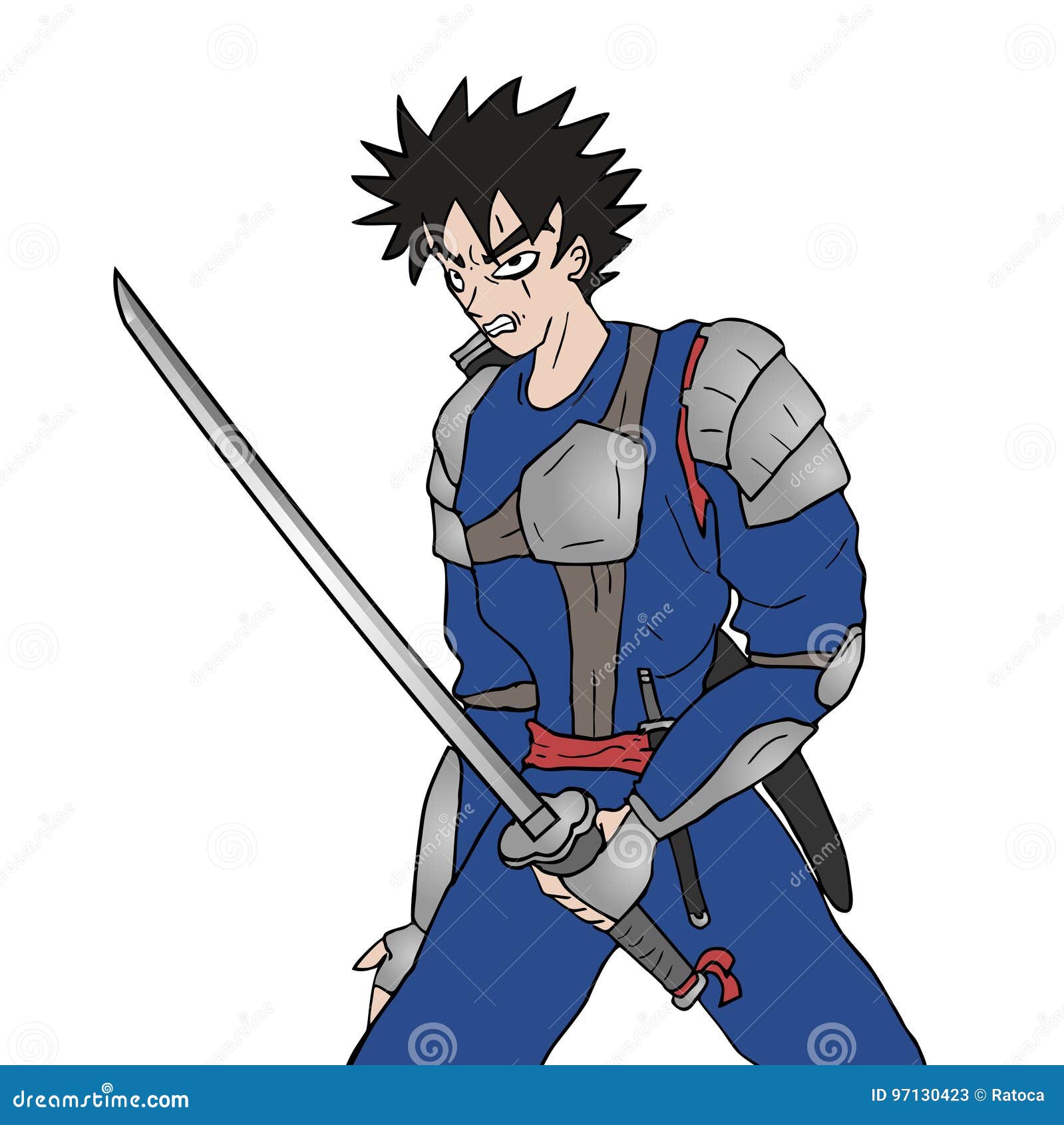 Medieval Rebel And Archer Royalty-Free Stock Photo | CartoonDealer.com ...