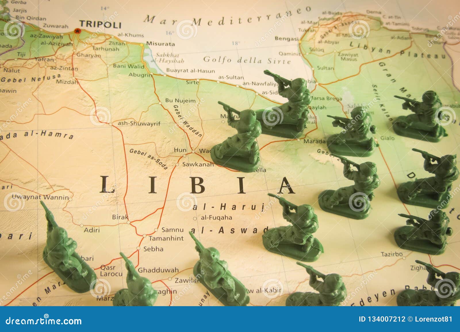 Rebels on Libya territory stock photo. Image of africa - 134007212