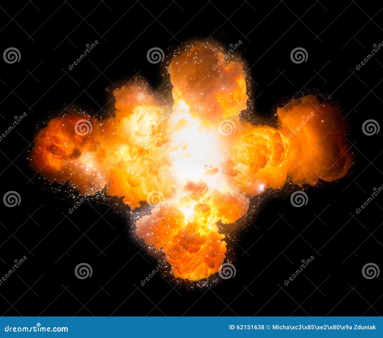 Rebentar Realístico Da Explosão Da Bomba Ilustração Stock - Ilustração ...