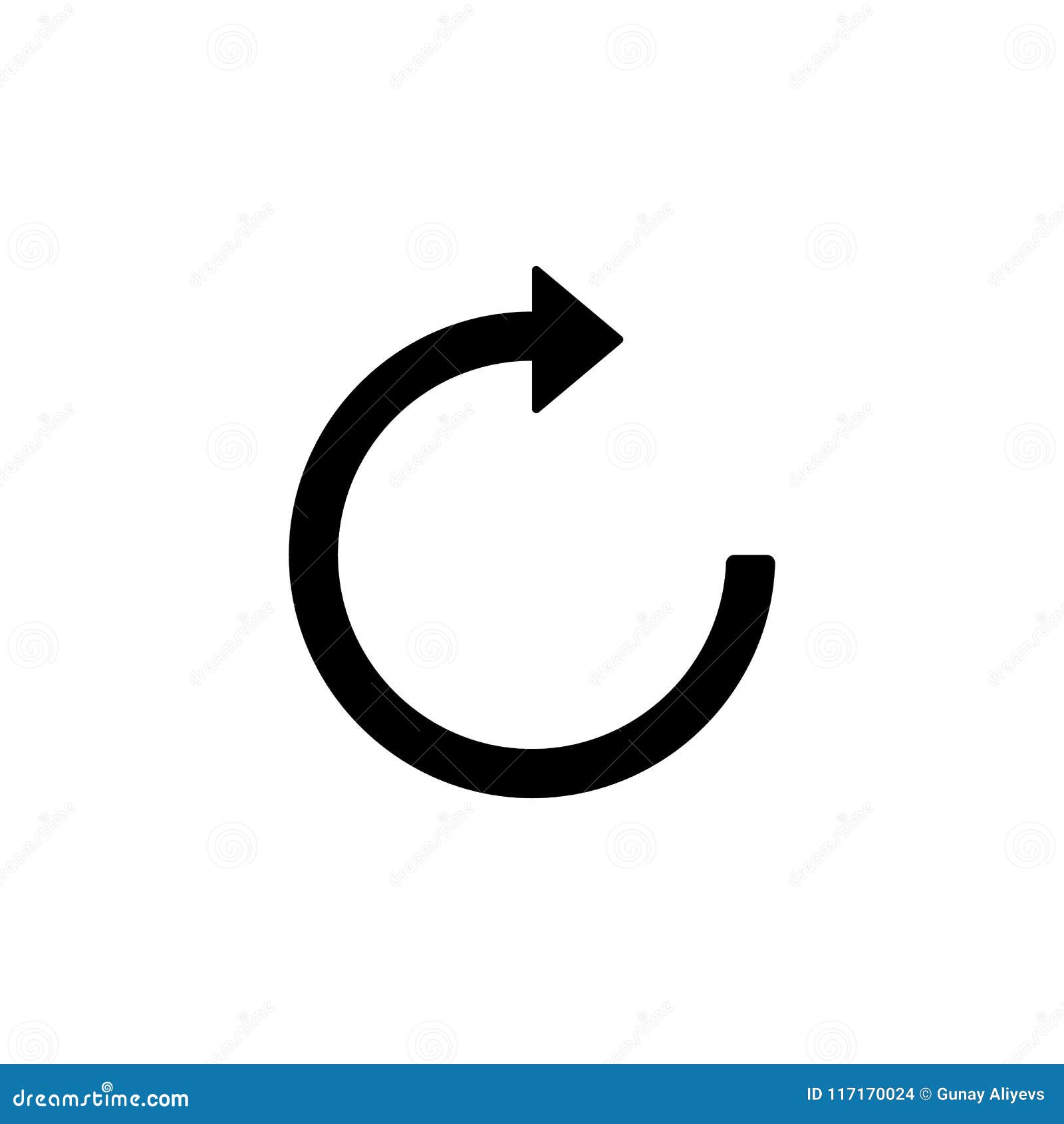 Reboot Sign Icon. Element of Web Icon for Mobile Concept and Web Apps ...