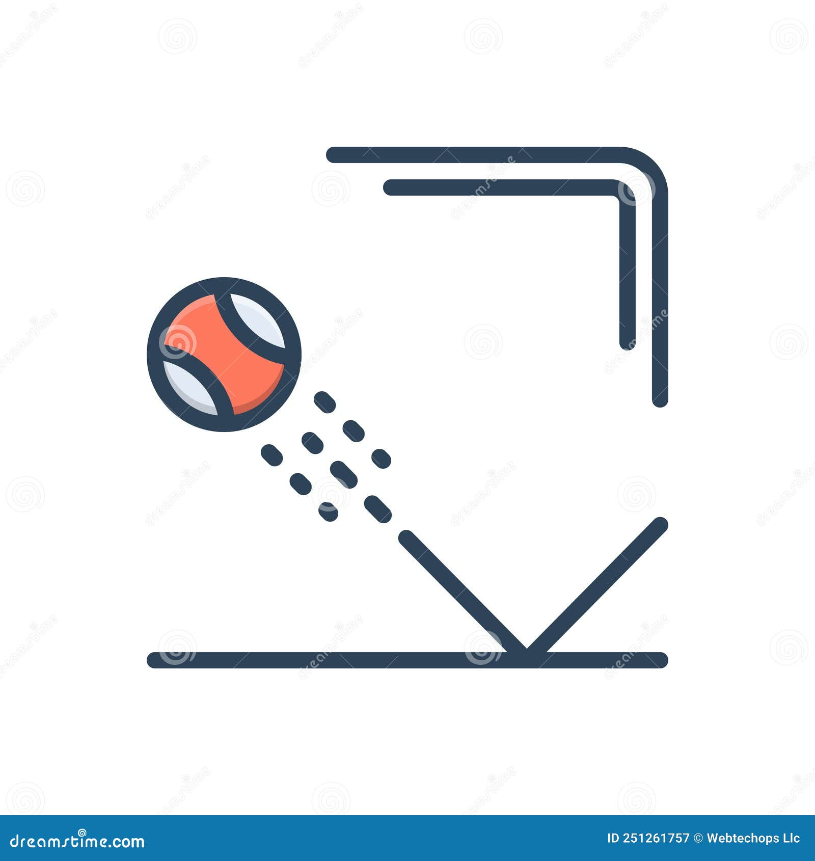 Color Illustration Icon for Rebound, Revive and Basketball Stock ...