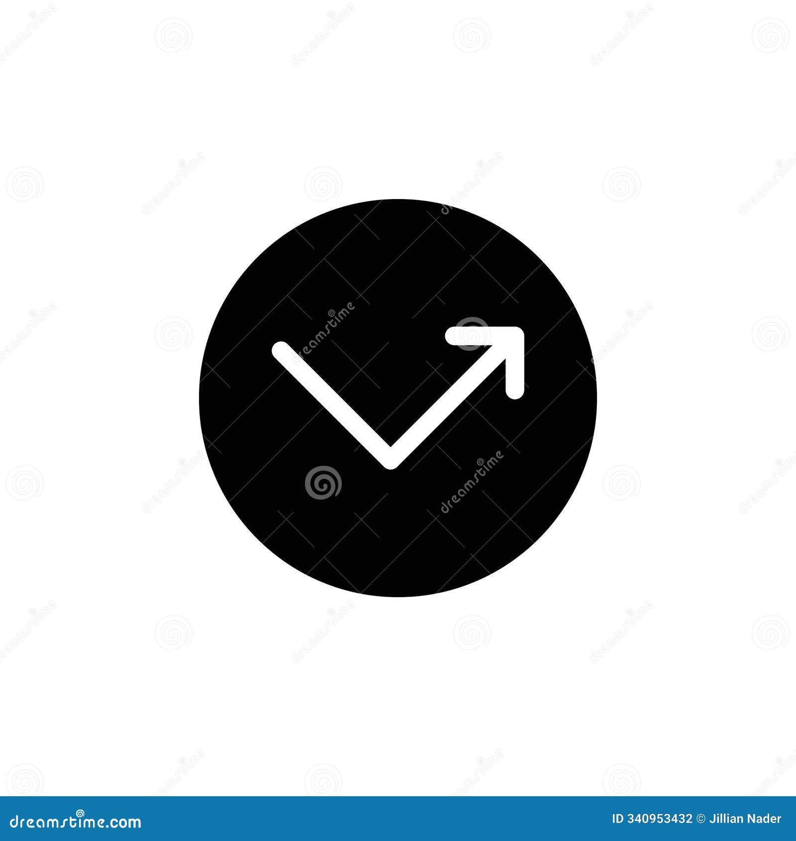 Rebound Icon Black Line Art Vector Logo | CartoonDealer.com #330201823