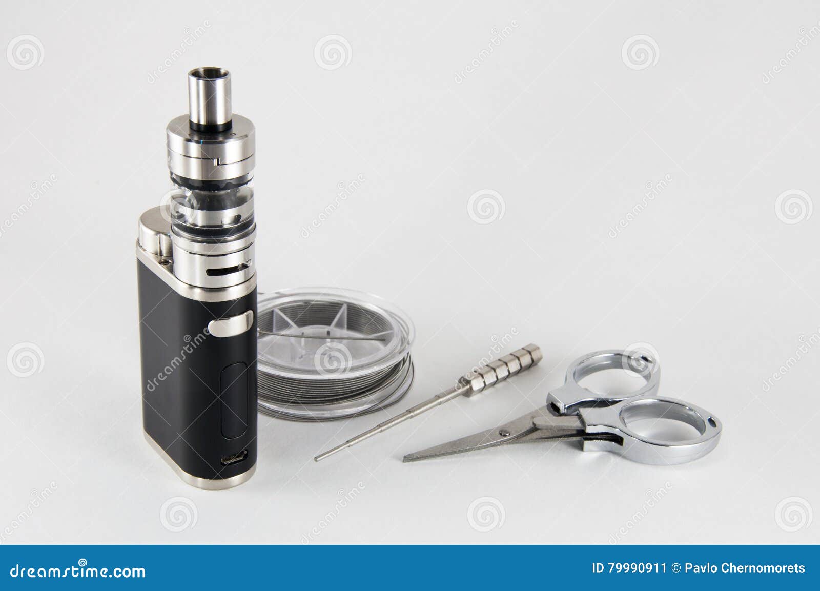 Rebuildable Dripping Vaping Atomizer Tools Stock Image - Image of ...
