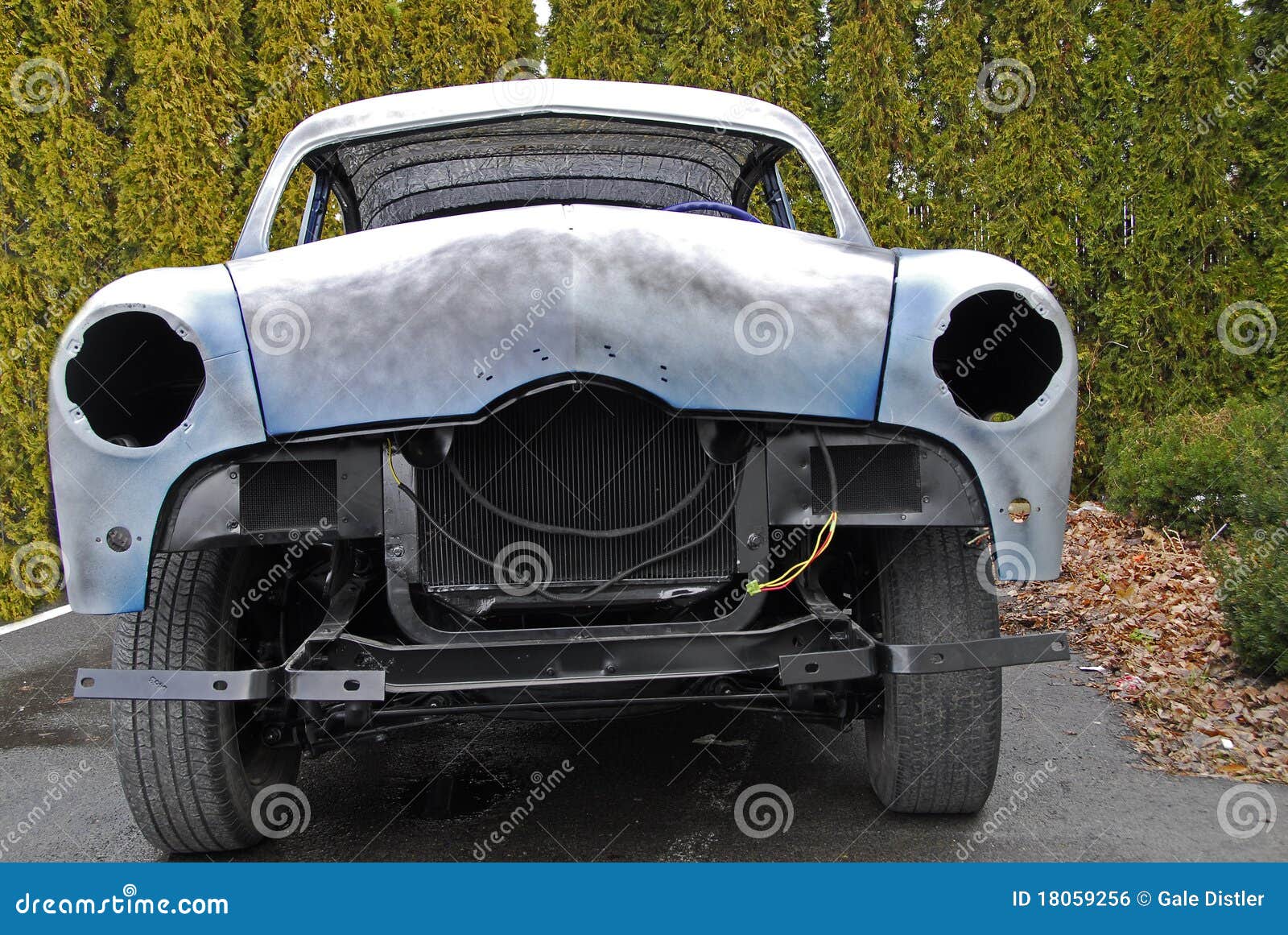 Rebuilding classic car stock photo. Image of refurbish - 18059256