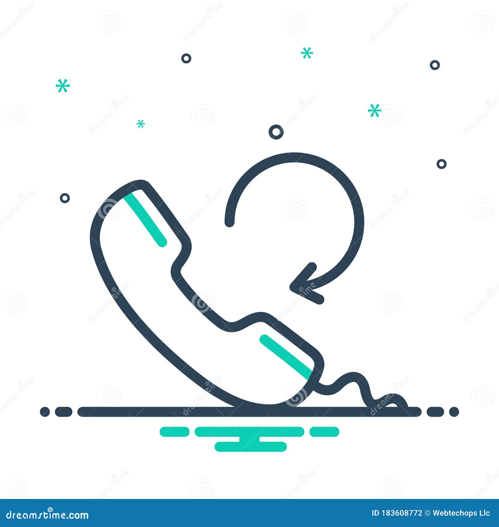 Mix Icon for Recall, Call of and Summoning Stock Vector - Illustration ...