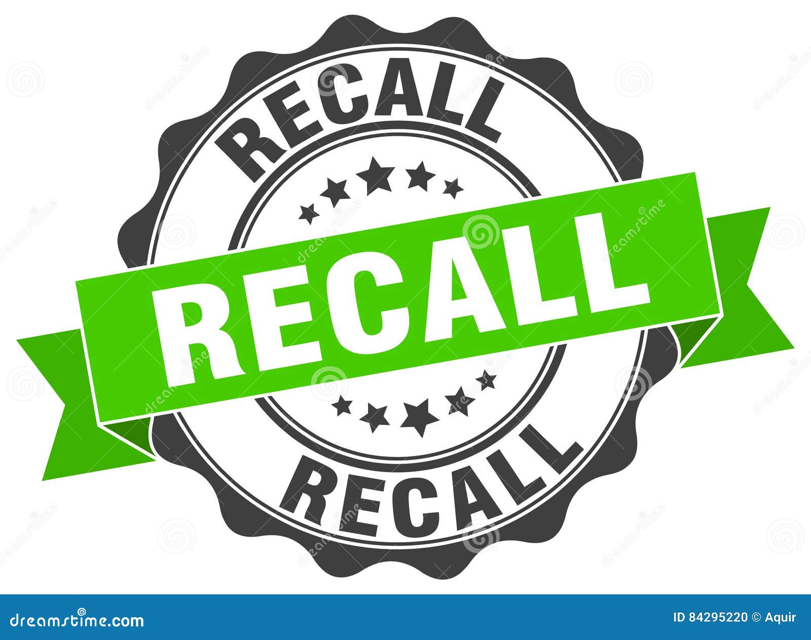 Recall stamp. seal stock vector. Illustration of seal - 84295220