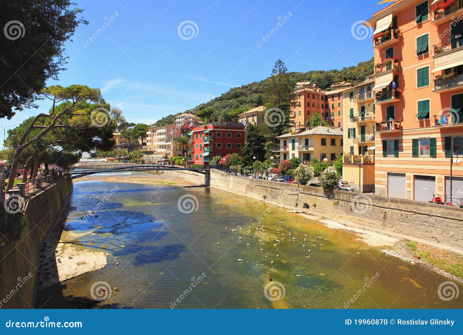 Recco - Popular Touristic Resort. Stock Photo - Image of recco ...
