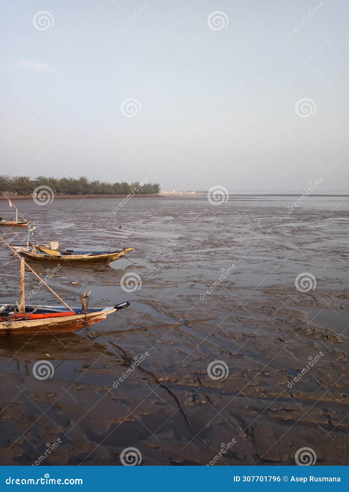 View of the Ocean that is Receding Stock Photo - Image of receding ...