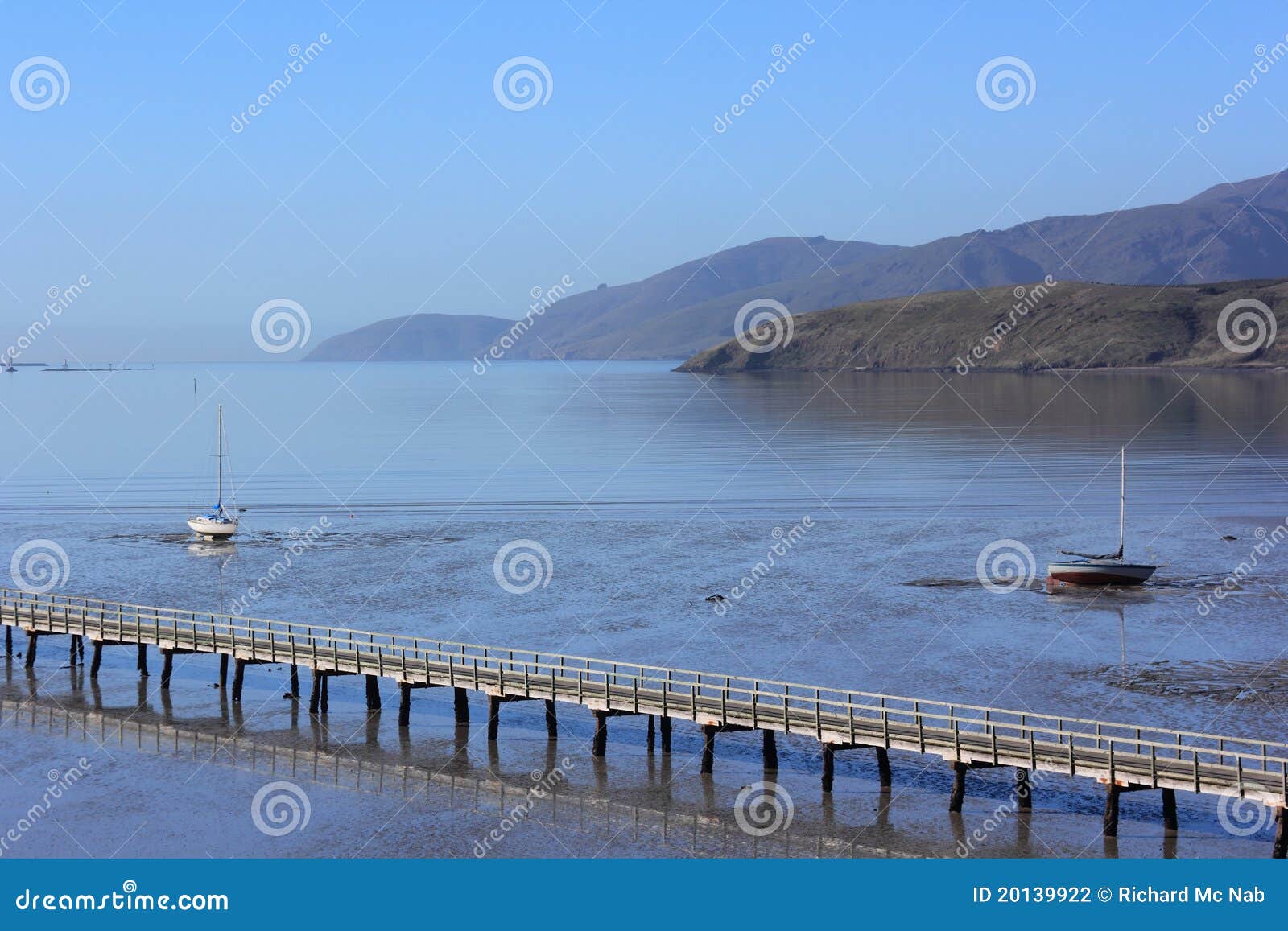 Receding Tide stock photo. Image of grounded, zealand - 20139922
