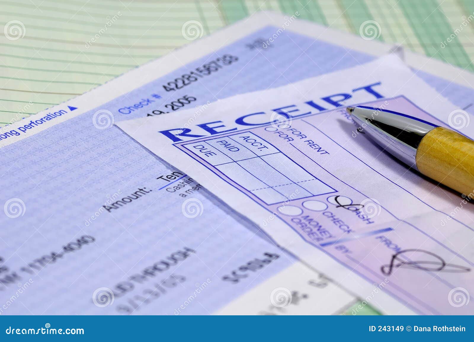 Receipt stock image. Image of debt, office, business, shopping - 243149