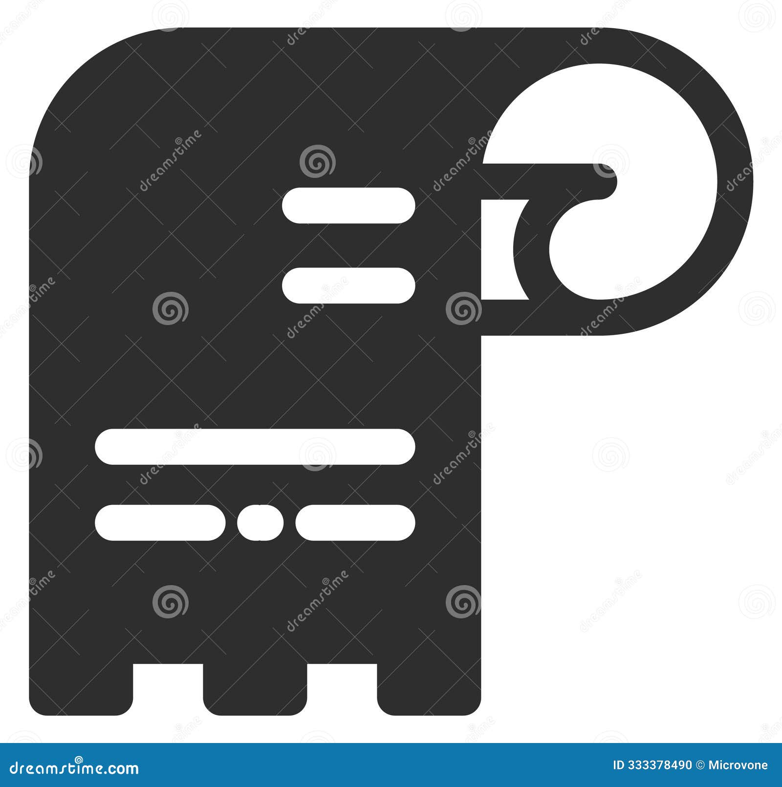 Mix Icon For Invoice, Waybill And Paperwork Vector Illustration ...