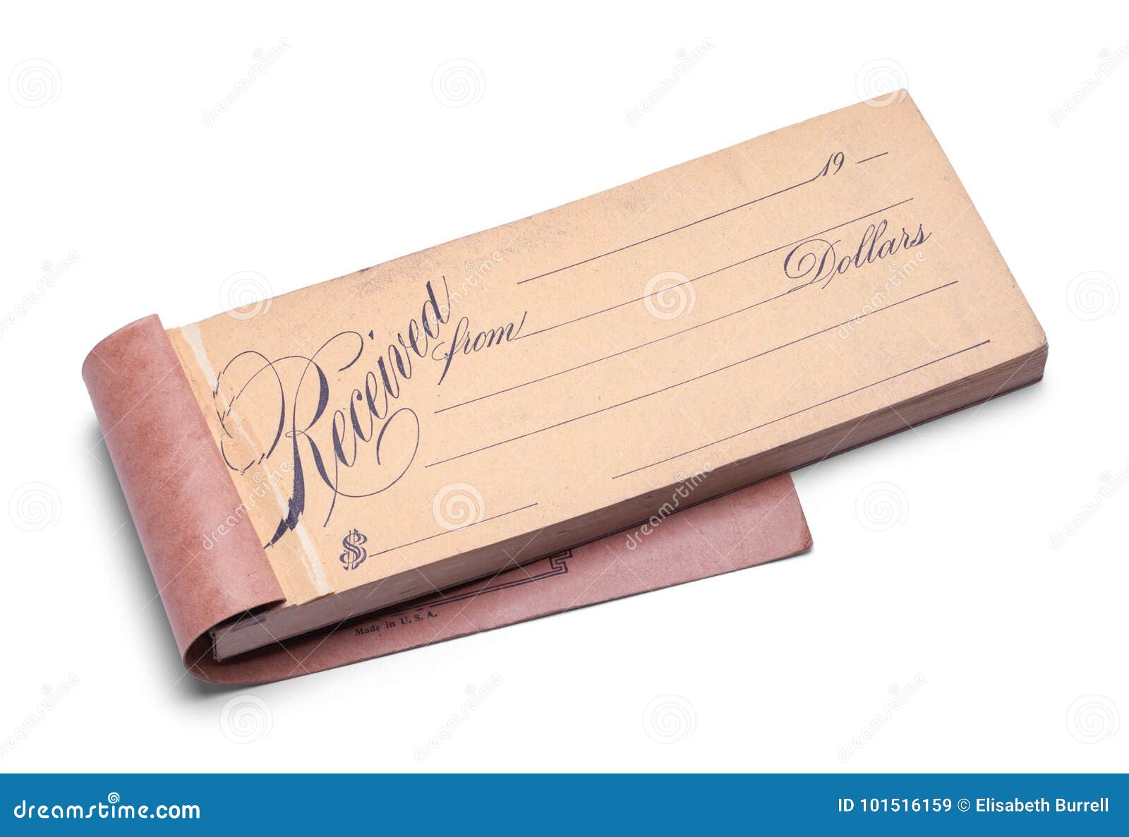 Old Used Receipt Printer Looking Onto The Top Side Of This Device, With ...