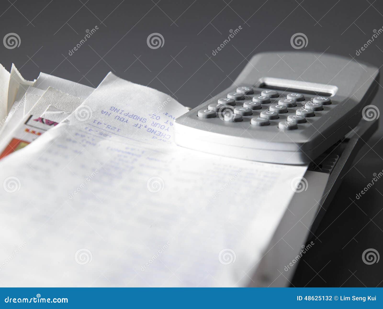Receipt stock photo. Image of stack, commercial, expense - 48625132
