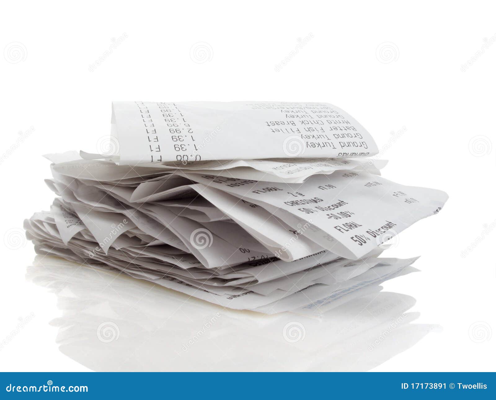 Receipts stock image. Image of expense, shop, bill, register - 17173891