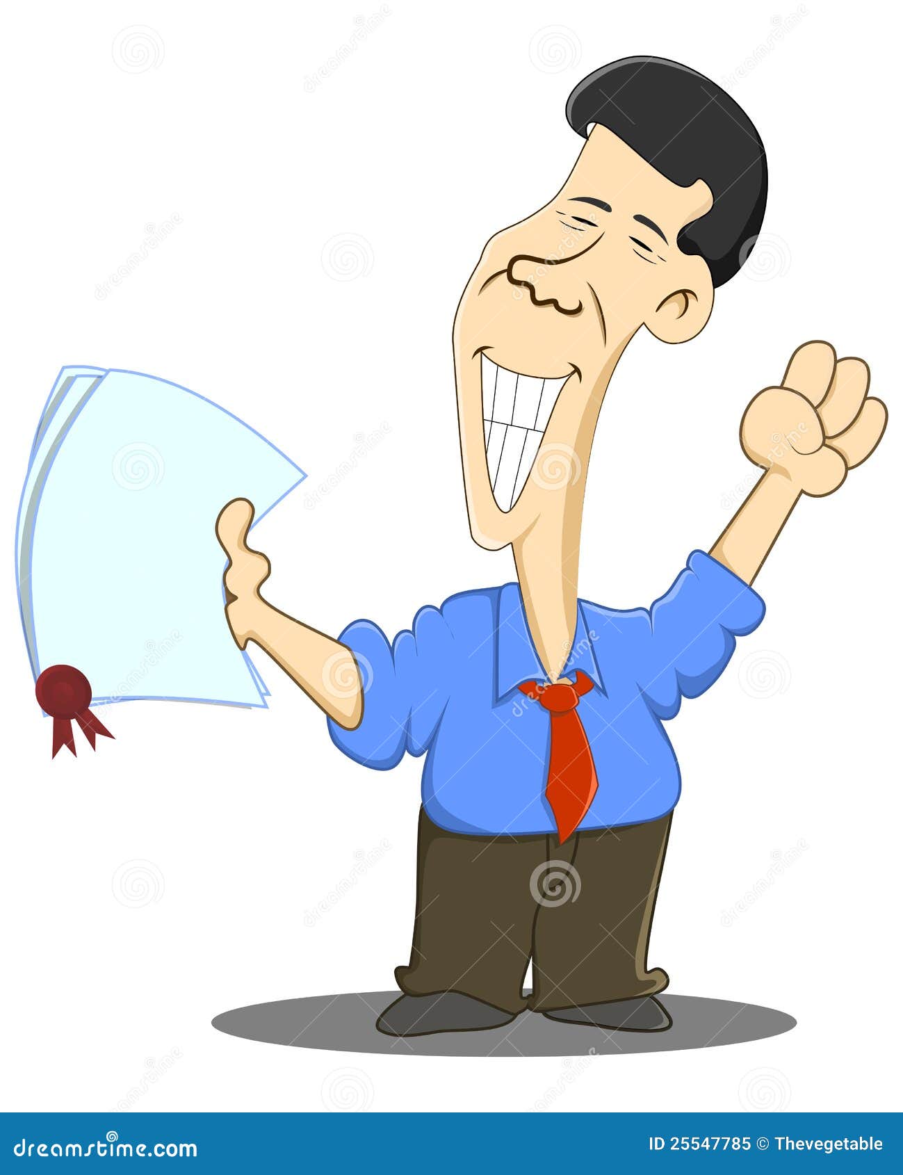 Received award stock illustration. Illustration of ceremony - 25547785