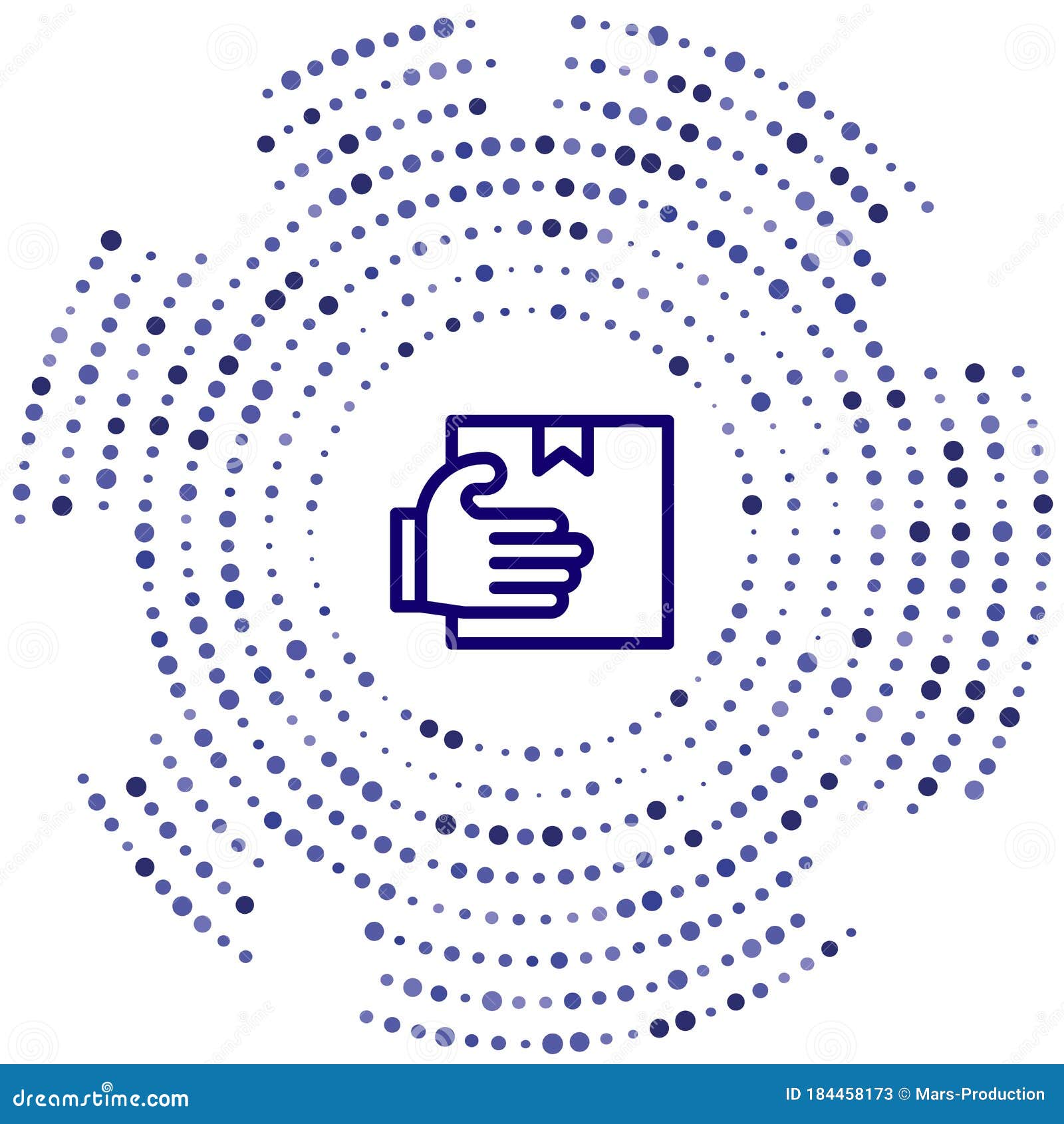 Received Vector Icon. Received Editable Stroke. Received Linear Symbol ...