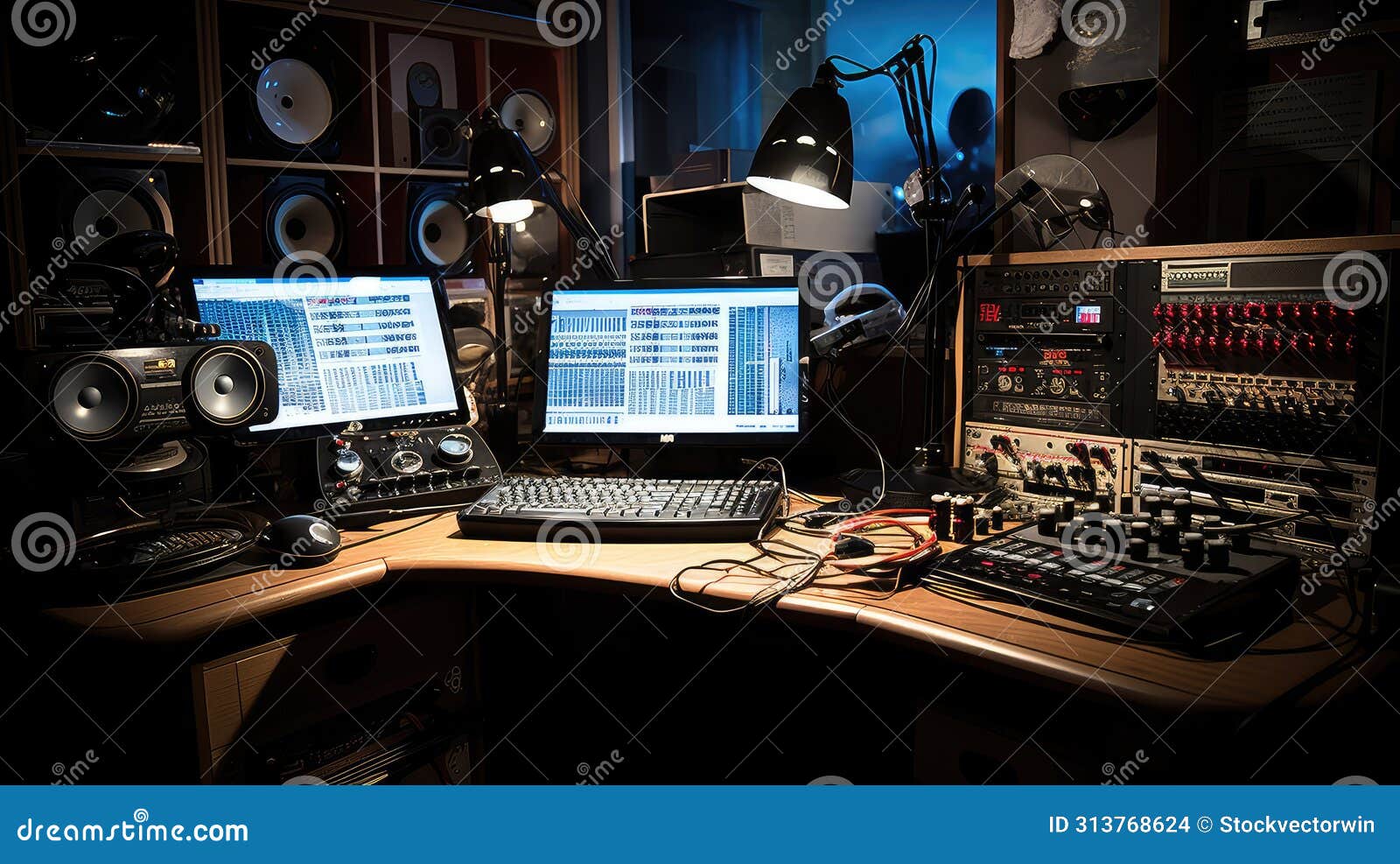 Receiver Radio Technology Communication Stock Illustration ...