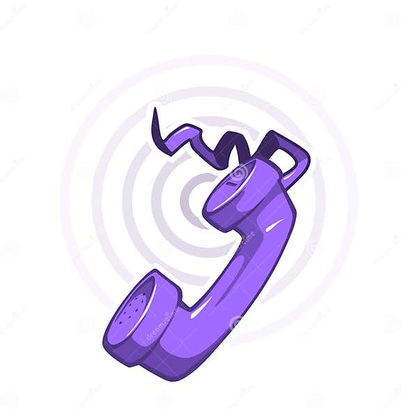 Receiver ringing stock vector. Illustration of ring, tone - 3309657
