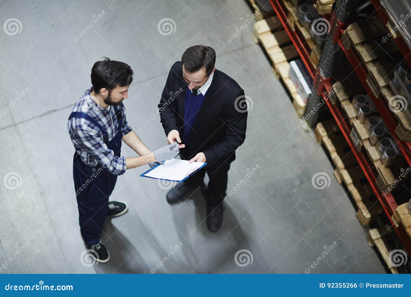 Receiving goods stock photo. Image of industry, commercial - 92355266