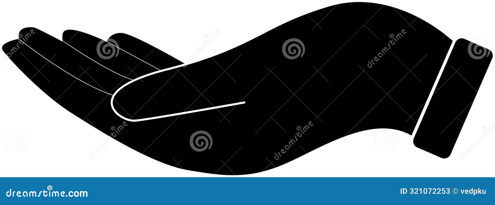 Receiving Hand Symbol, Receive Donation, Giving and Receive Donation ...