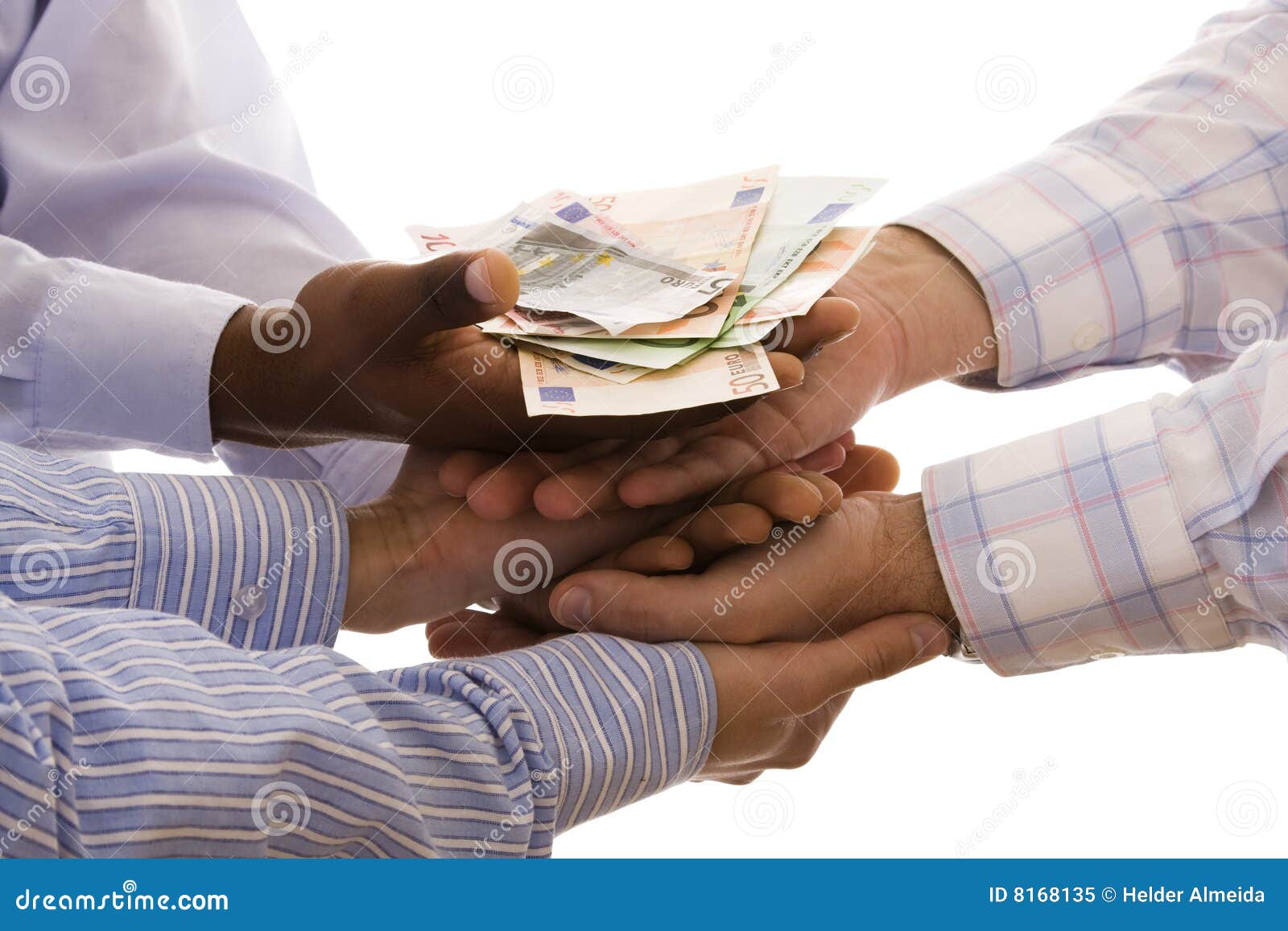 Receiving the money stock image. Image of finance, african - 8168135