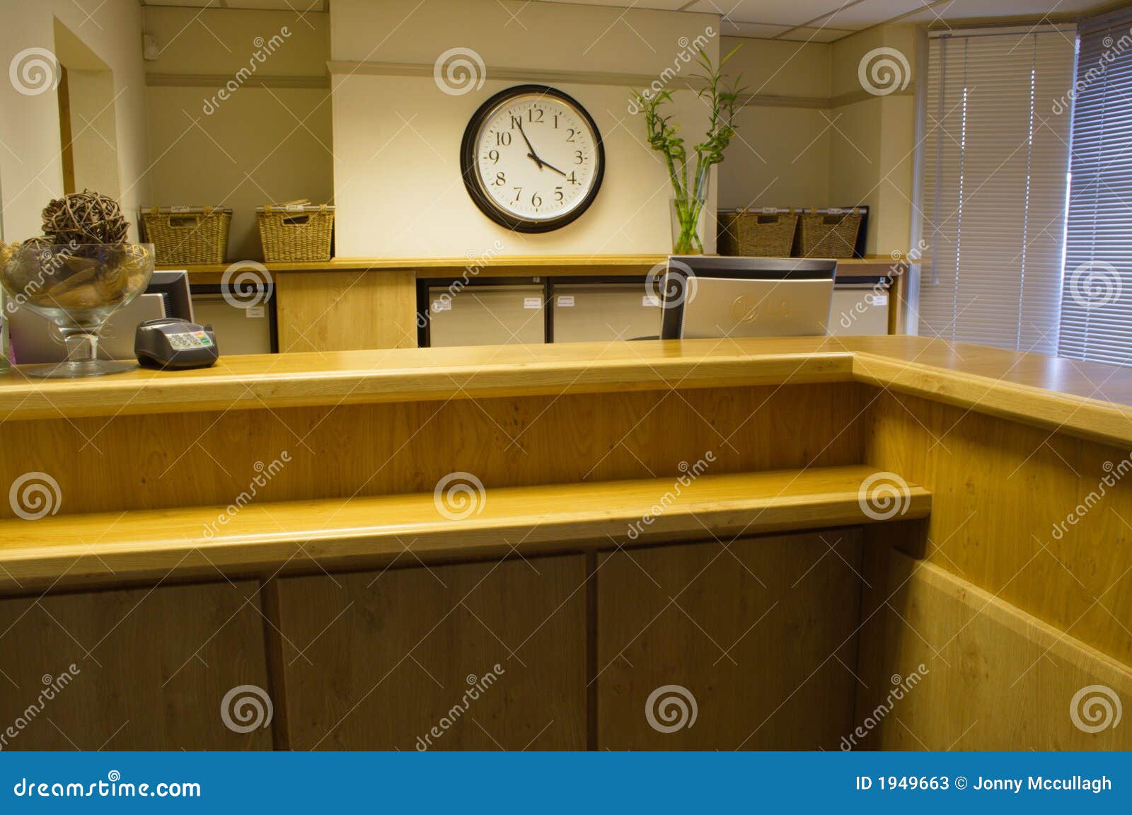 Reception stock image. Image of room, modern, building - 1949663
