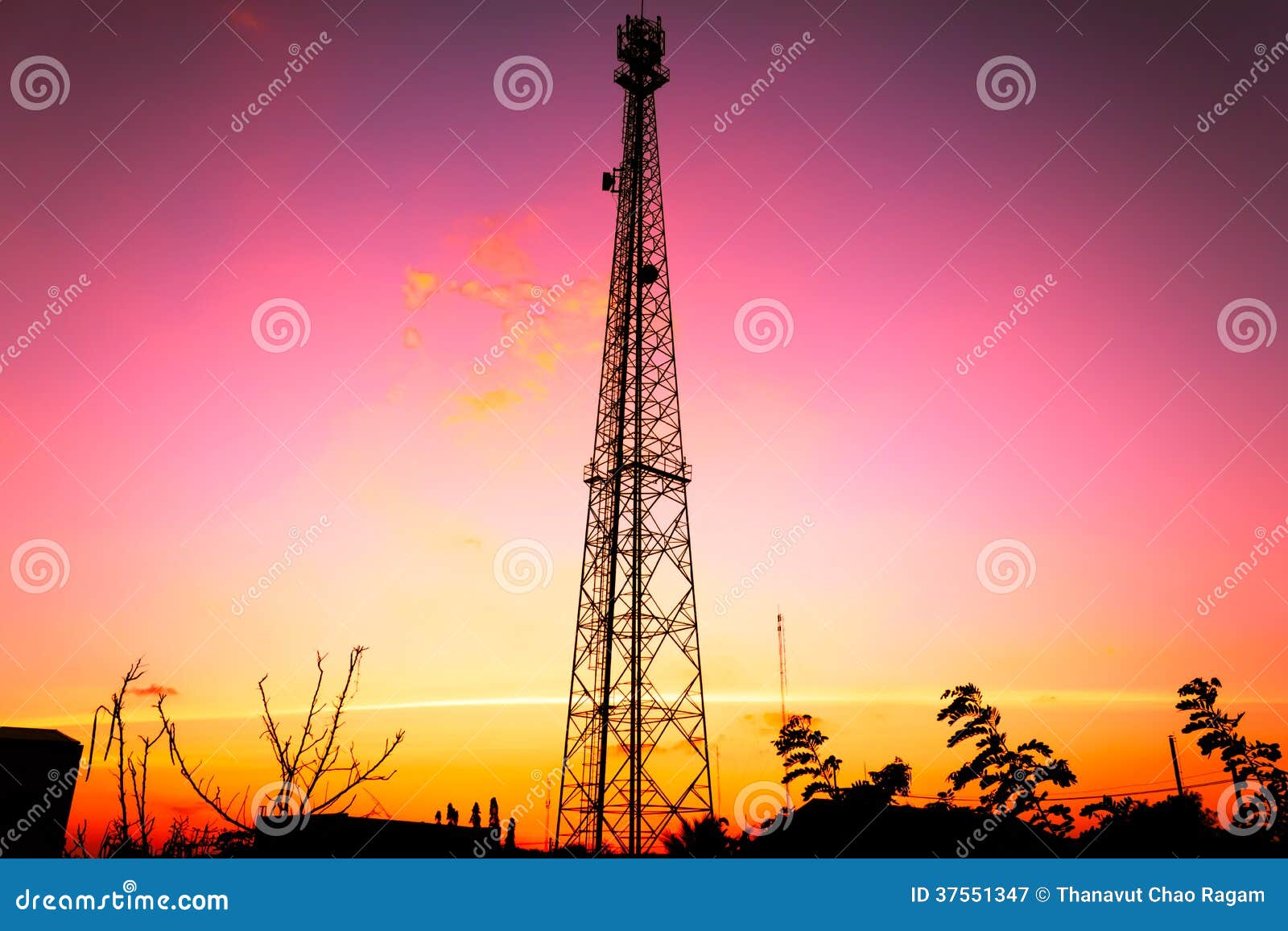 Reception antenna stock image. Image of equipment, cellular - 37551347