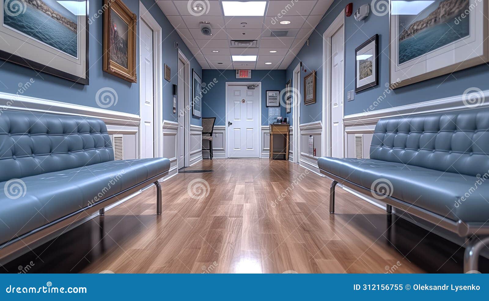 Reception Area Clinics Offer Convenient Access for Patients Stock ...