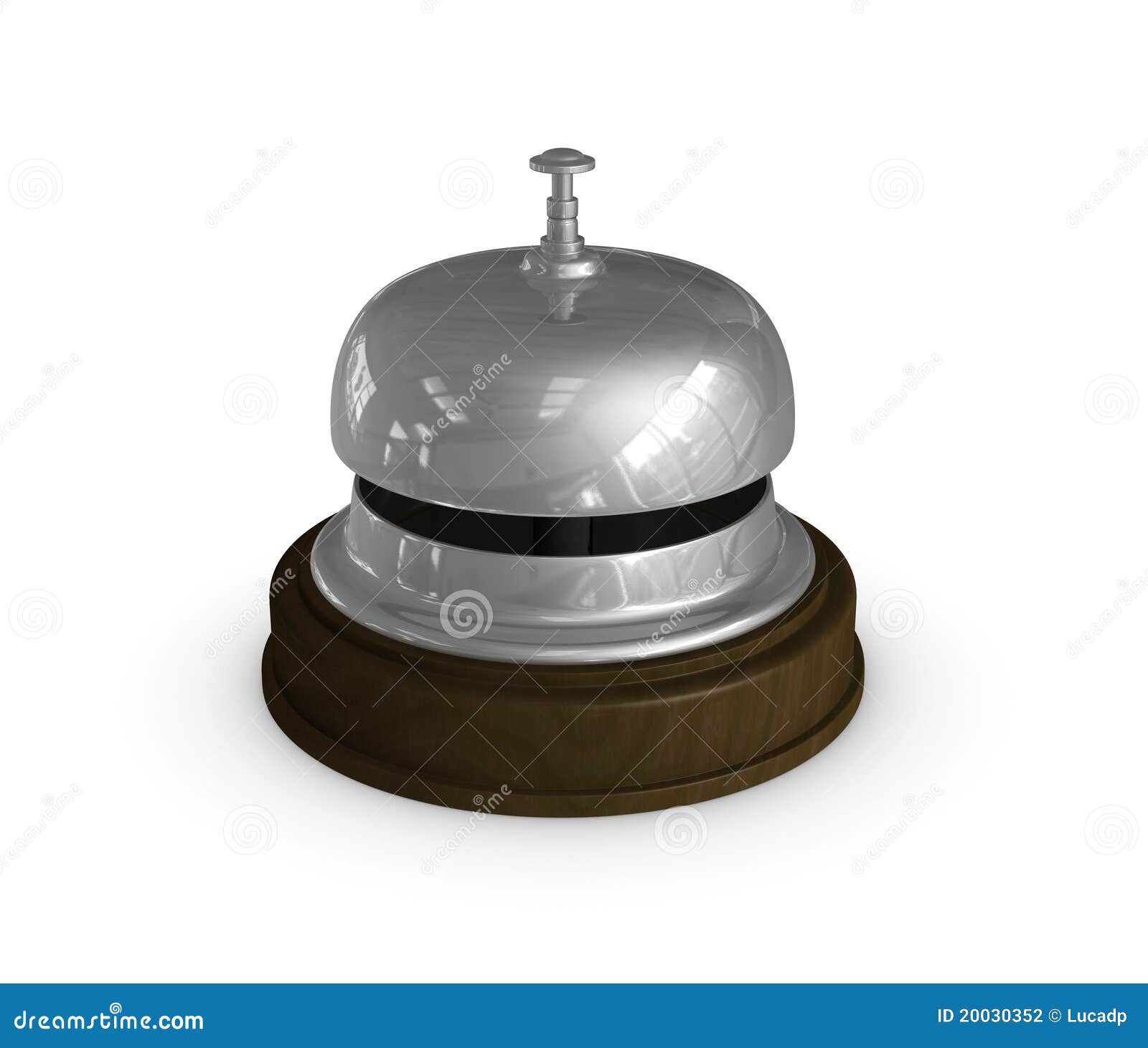 Reception bell stock illustration. Illustration of assistance - 20030352