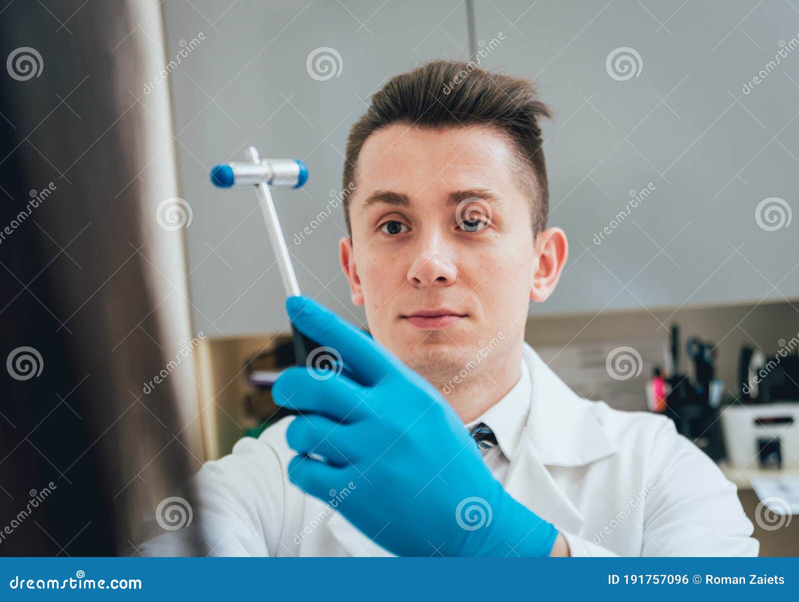 Reception at the Doctor-neuropathologist. Medical Examination in ...