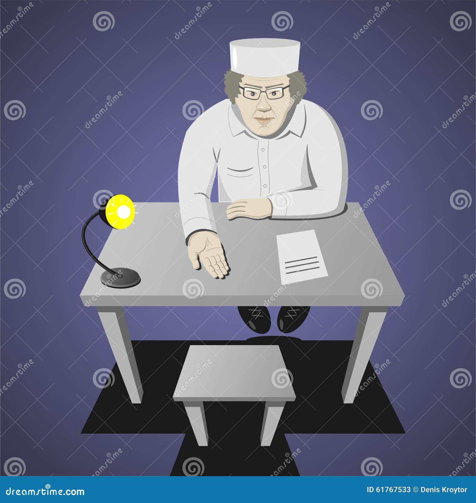 The Reception at the Doctor Stock Vector - Illustration of chair ...