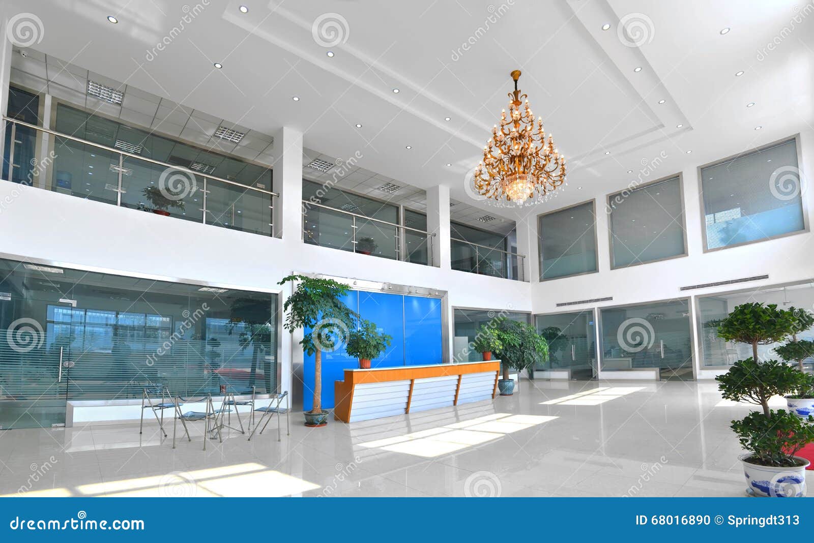 Reception empty stock photo. Image of interior, education - 68016890