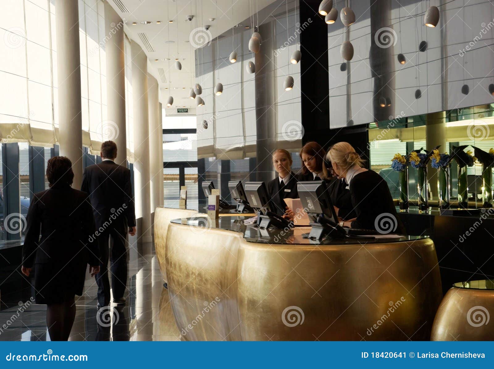 Five Star Hotel Reception