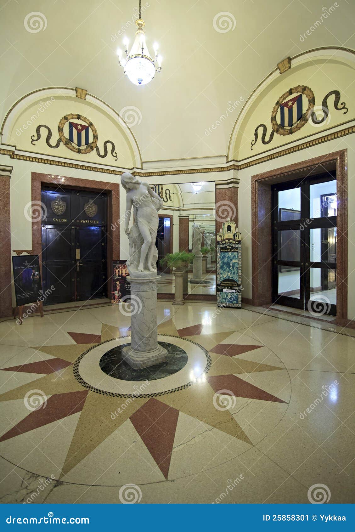 Reception of Hotel Nacional De Cuba Stock Image - Image of cuba ...