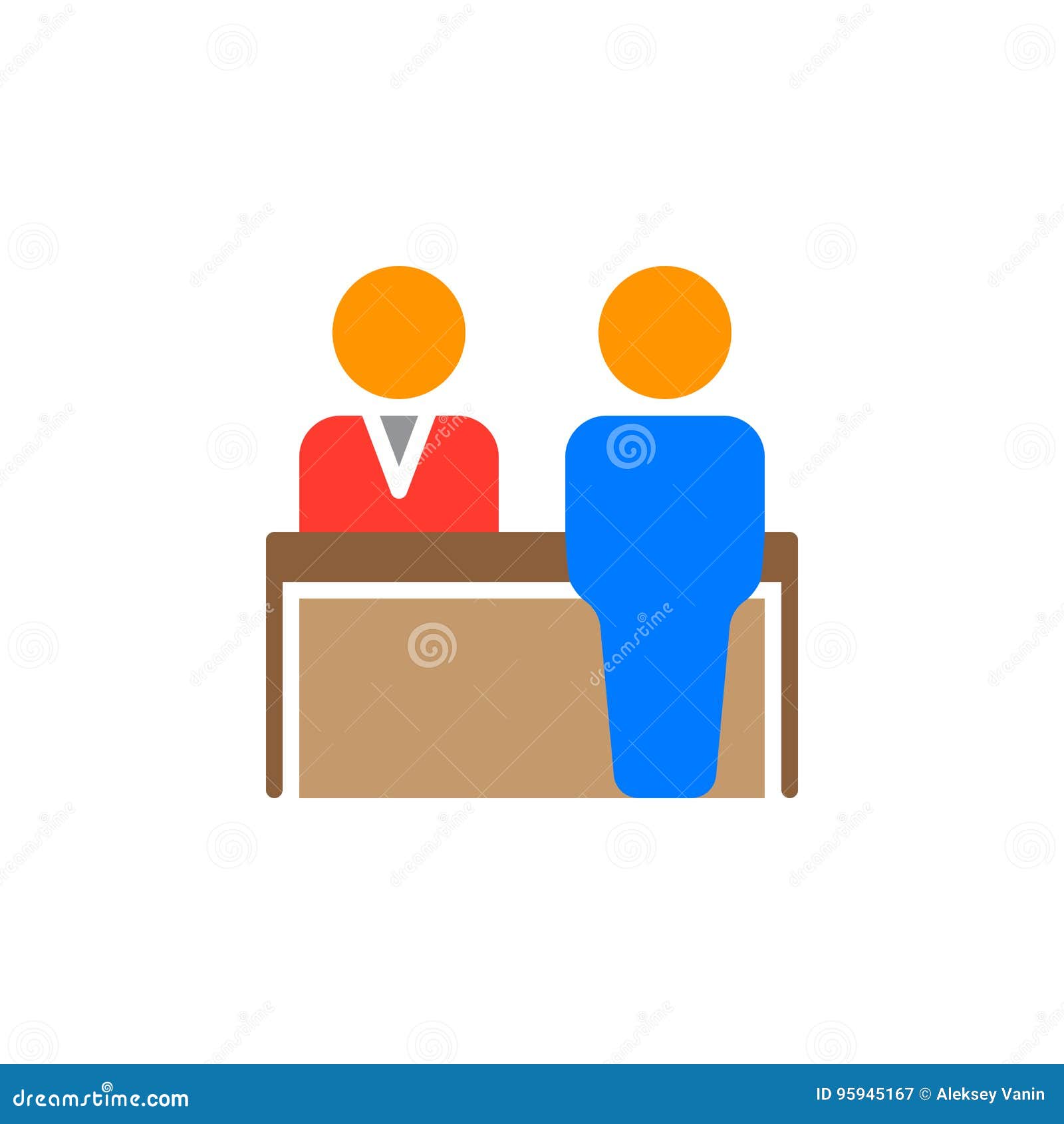 Reception Icon Vector, Filled Flat Sign, Solid Colorful Pictogram ...