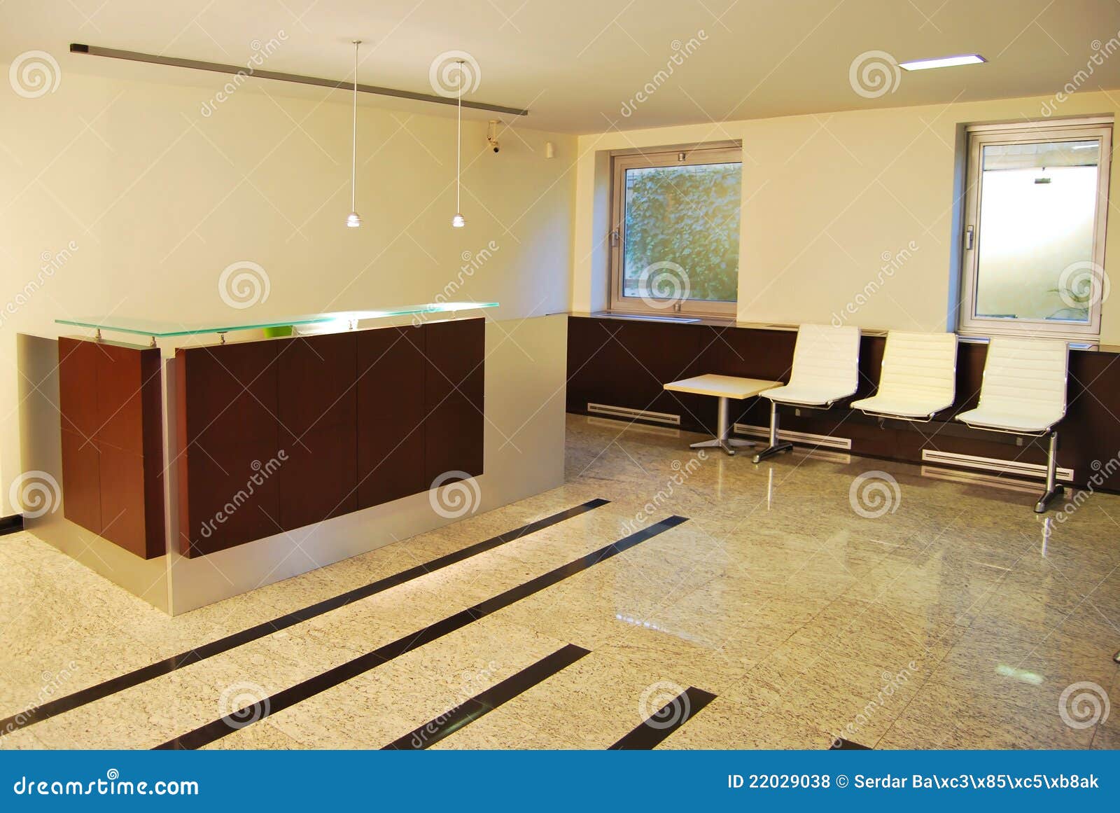 Reception and lobby stock photo. Image of buildings, corridor - 22029038